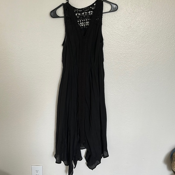new directions | Dresses | New Direction Black Lace Boho Dress M | Poshmark